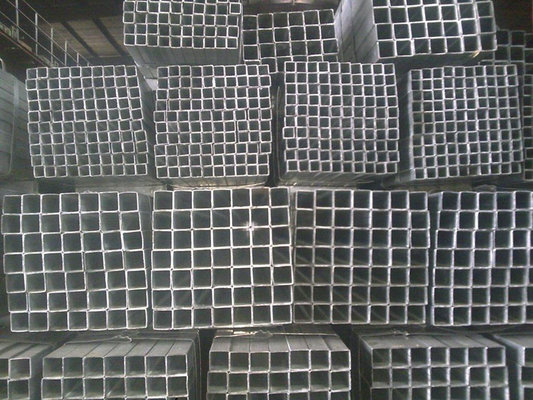 ST52, tuyaux d'acier d'ASTM A53 SHS ERW/SHS de faible diamètre ERW a soudé des tubes pour le mur rideau en verre