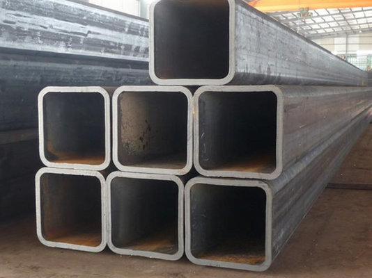 ST52, tuyaux d'acier d'ASTM A53 SHS ERW/SHS de faible diamètre ERW a soudé des tubes pour le mur rideau en verre