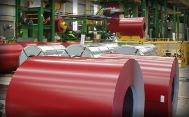 610 mm RAL Farbe verzinkt lackierte Stahl-Coils mit Schutzfolie