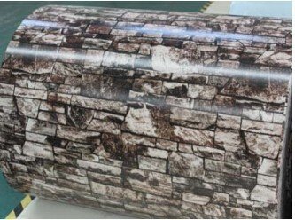 Catégorie en acier galvanisée enduite d'une première couche de peinture granuleuse en pierre love de bobine/ppgi/SGCC Q235