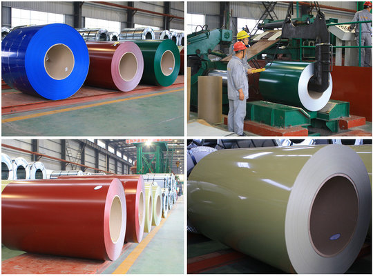 ISO9001 HDGI Hot zinc coated steel sheet / coil 835 -  1275mm Width