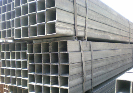 Quadrat, Rechteck-Q215, Q235 geölt / schwarz / verzinkt geschweißte Stahlrohre / Pipe