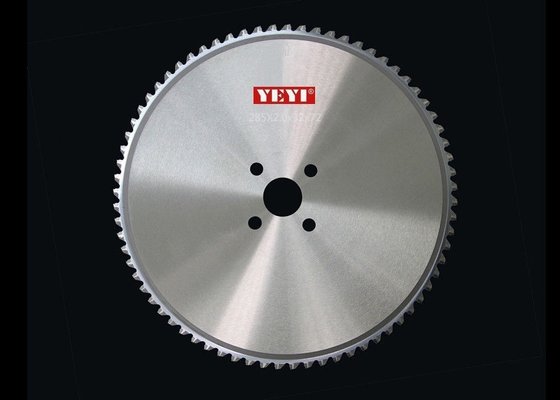 Hojas de sierra para corte de metales de la tubería de acero y de la barra, hoja de sierra industrial 285m m 2.0m m