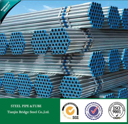 Immersion chaude galvanisant le tuyau d'acier structurel Q195 rond Q235 E235 solides solubles 400