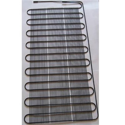 Condensateur bundy de tube de fil noir d'OEM 1.5mm, tube d'acier doux pour le réfrigérateur, tuyau galvanothermy