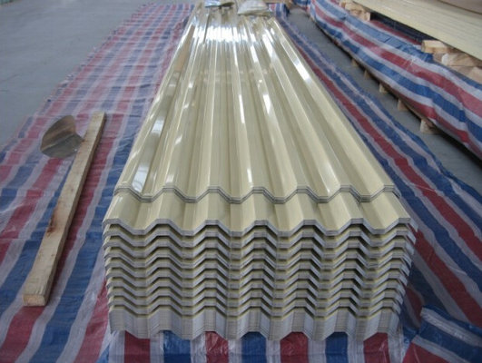 Trapezoides vorgestrichenes Überdachungsblatt, galvanisiertes Stahlwellblech rostfest
