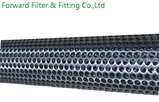 Edelstahl-perforiertes Metallrohr für Exhuast-Schalldämpfer und Filre-Kern