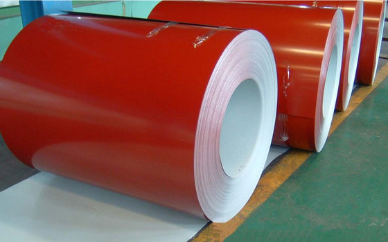 ASTM, JIS, norme de gigaoctet a enduit différentes couleurs d'une première couche de peinture galvanisées de bobine en acier