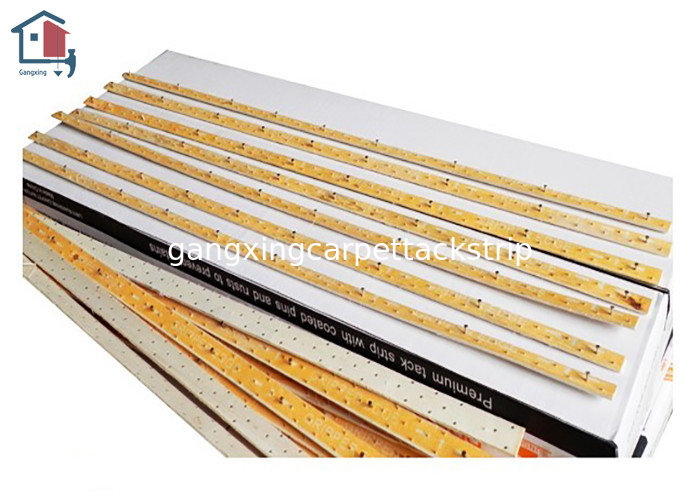 Premium Carpet Gripper 1 1/4" Wide/Premium tack strip with coated pins and rusts to prevent stains
