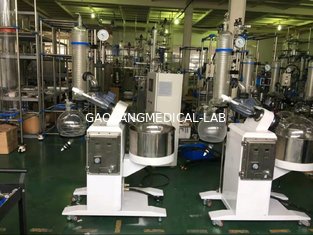 China CE & ISO certified lab-scale rotovap/rotary evaporator 50l with vacuum pump and chiller supplier