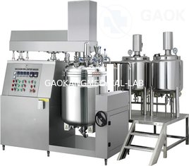 China Super 50L Vacuum Homogenizer Mixer / Face Cream Vacuum Emulsifying Machine / Cosmetic Mixing Tank Equipment Homogen supplier