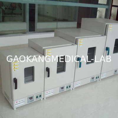 Free standing roller movable 70L 300 Celsius hot air circulation drying oven supplier