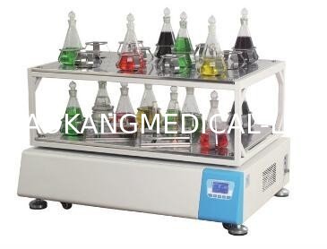 HZQ-3111,3112 Stainless Steel Double-desk Orbtial Shaker with LCD Screen supplier