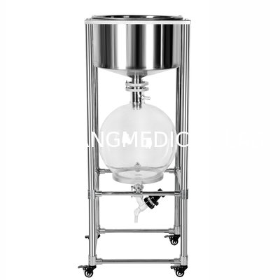 10L 20L 30L 50L Laboratory Vacuum Filter Equipment with Glass Reactor Collection Flask supplier