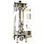 Vacuum Heated Pressing Furnace up to 1000C with 4" Quartz Tube and Water Cold Flange supplier