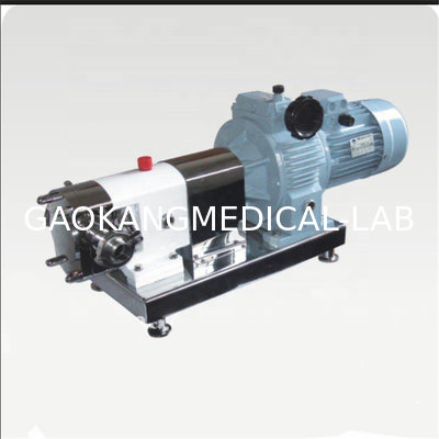 emulsion pump honey mixer high speed shear disperser laboratory vacuum mixer cosmetic mini homogenizer supplier