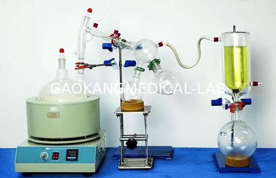 Lab Equipment 5L Short Path Distillation Standard Set with Vacuum Pump & Chiller supplier