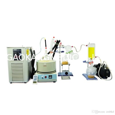 Lab Equipment 5L Short Path Distillation Standard Set with Vacuum Pump & Chiller supplier