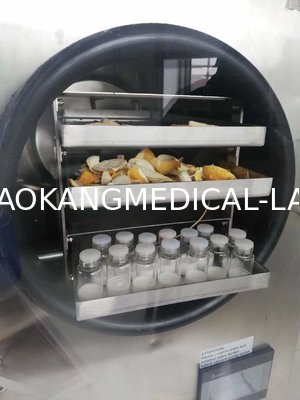 factory price food freeze dryer/vacuum freeze dryer china/freeze drying Lyophilizer Machine for Instant coffee supplier