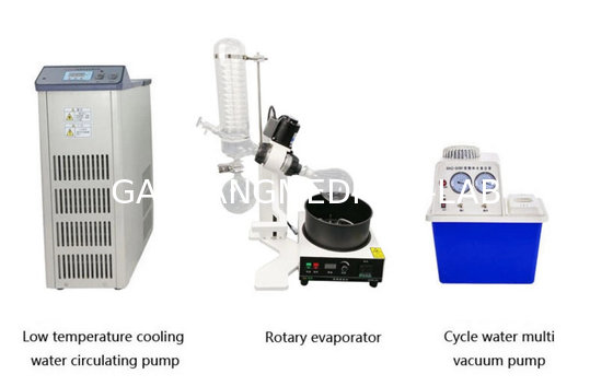 50 L alcohol distillation vacuum rotovap rotary evaporator with chiller price supplier