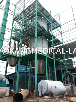 YPG Model washing powder Pressure type Nozzle Spray Dryer Machine supplier