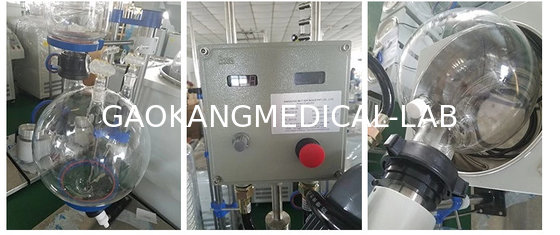 Laboratory & Industrial Hand Lift Rotary Evaporators 50l for Chemical Lab /alcohol distillation equipment supplier