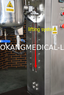 Super 50L Vacuum Homogenizer Mixer / Face Cream Vacuum Emulsifying Machine / Cosmetic Mixing Tank Equipment Homogen supplier