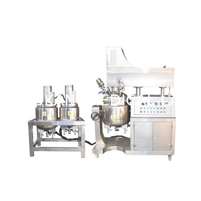 Super 50L Vacuum Homogenizer Mixer / Face Cream Vacuum Emulsifying Machine / Cosmetic Mixing Tank Equipment Homogen supplier