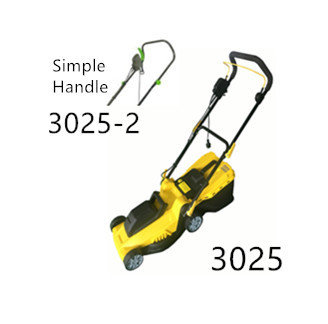 Electric Lawn mower with certificates  -  simple handle /  Brush motor  1200W
