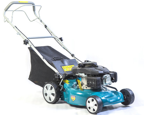 17 Inch Lightweight Petrol Lawn Mower Easy To Carry 55l Catcher Volume