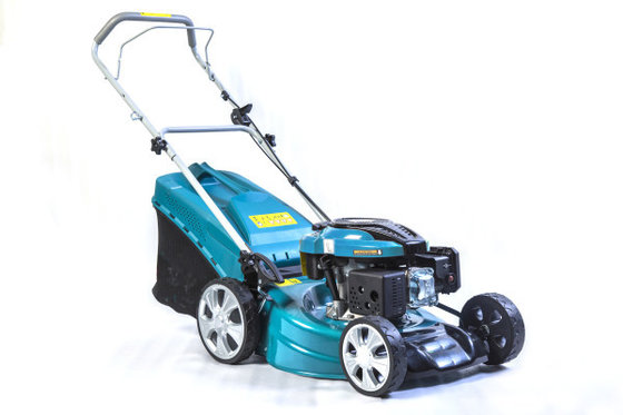 159cc 70L  18 inch gasoline lawn mower  with the certificates - self-propelled