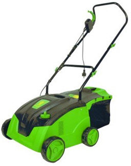Gas Powered  Raker &  Scarifier 30l Collection Bag Cable With Vde Plug