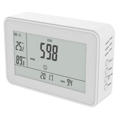 Air quality detector for CO2/TOVC/CH2O/PM2.5/PM10