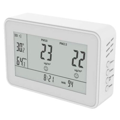 Air quality detector for CO2/TOVC/CH2O/PM2.5/PM10