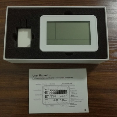 Air quality detector for CO2/TOVC/CH2O/PM2.5/PM10