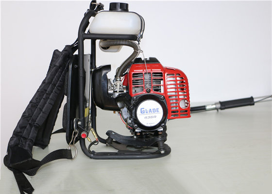 Roter Rucksack-Berufsbürsten-Schneider-Rasenmäher-Maschinen-Schulter-Art des Treibstoff-33.6cc