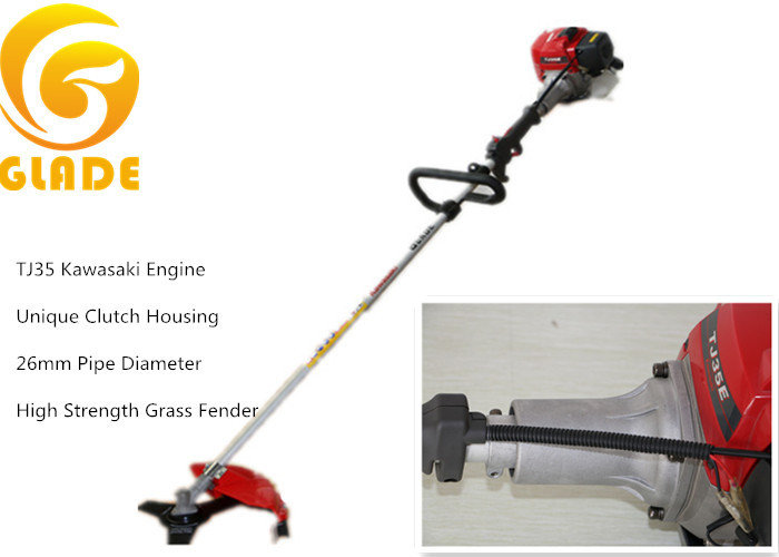 Gerade Wellen-Treibstoff-Gras-Trimmer-Garten-Werkzeuge 26mm leiten Maschine 34.4CC Durchmessers TJ35