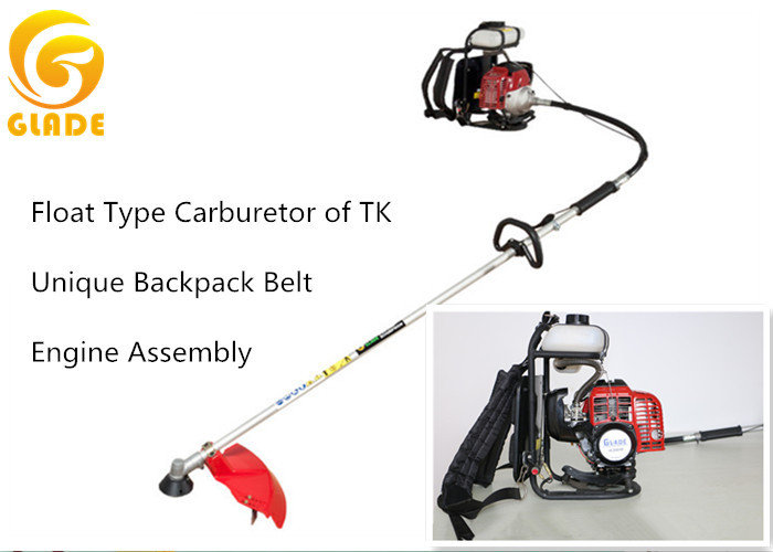 Horizontale Wellen-Treibstoff-Rucksack-Bürsten-Schneider-Maschine und Ersatzteile für Garten-Gras-Schneider