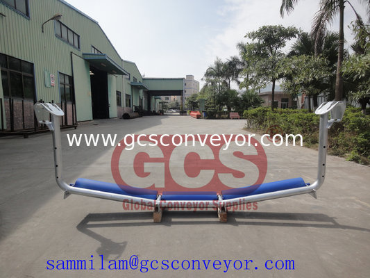 carrier idler roller round frame bracket/offer conveyor carrier idler; torugh idler offer conveyor carrier idler; torugh