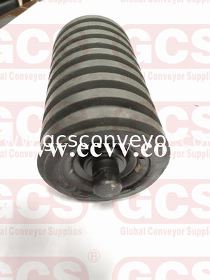 GCS mining conveyor impact roll/Buffer roller set suitable for coal mine transportation/Belt conveyor Images