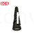 mining industrial heavy duty trough carrying idler roller/steel impact rubber disc roller for conveyor/industrial idler
