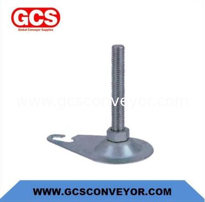 Conveyor, recycle trolleyadjustable feet stand with round botto/adjustable feet stand with round bottom buried mouth foo