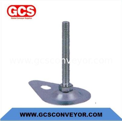 Conveyor, recycle trolleyadjustable feet stand with round botto/adjustable feet stand with round bottom buried mouth foo
