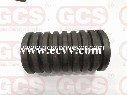 Mine Belt Conveyor Outdoor Impact Disc Rubber Flat Rubber HDPE Poly Steel Stainless Steel Trough Carry Return Roller Wei