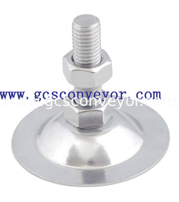 GCS roller skate wheel/50*50Rubberized Fulai Wheel /galvanized Fulai wheel/Track FlowConveyor, recycle trolley