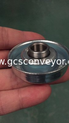 GCS roller skate wheel/50*50Rubberized Fulai Wheel /galvanized Fulai wheel/Track FlowConveyor, recycle trolley