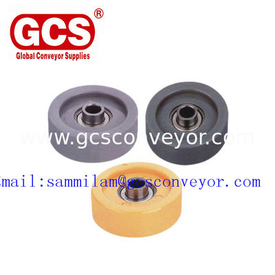 Customizable industry roller-skate-wheel/GCS roller skate wheel/50*50Rubberized Fulai Wheel /galvanized Fulai wheel