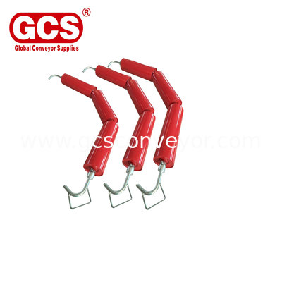 Carrier roller  conveyor belt idler roller conveyor belt roller steel Conveyor belt support roller