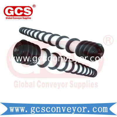 Carrier Rubber Disc Cleaning Return Idler Conveyor Roller