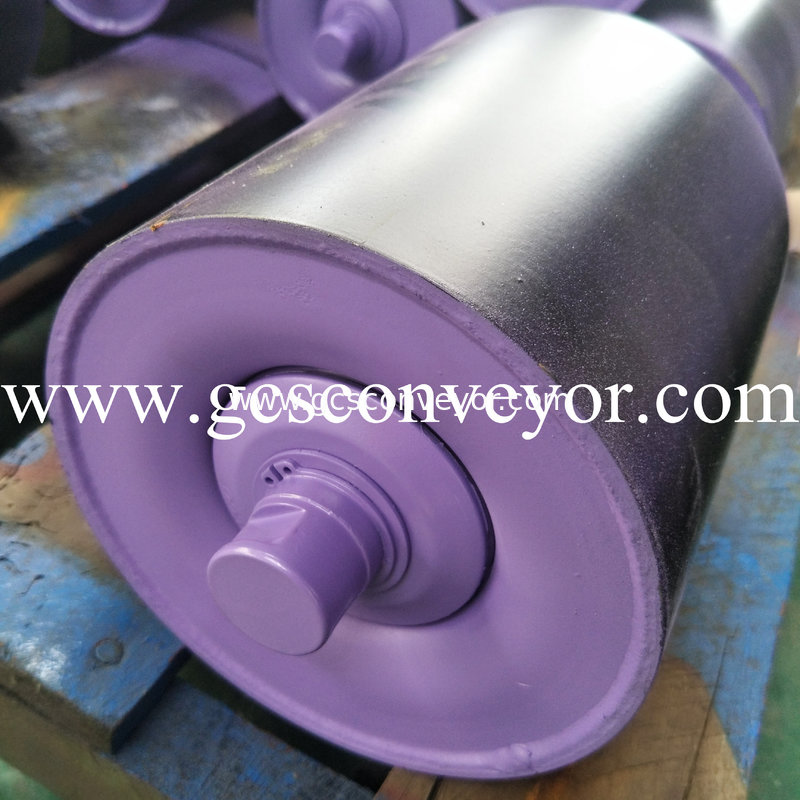heavy duty conveyor mining idler/ Belt conveyor idler HDPE UHMWPE roller set/Carrier roller manufacturers carrying trans